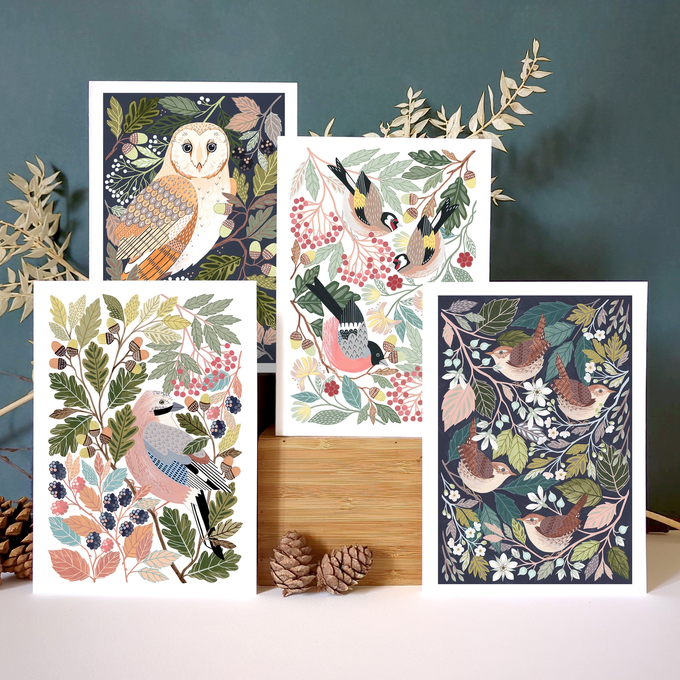 Greetings Cards | Bird & Nature Greetings Cards by Claire Tuxworth ...