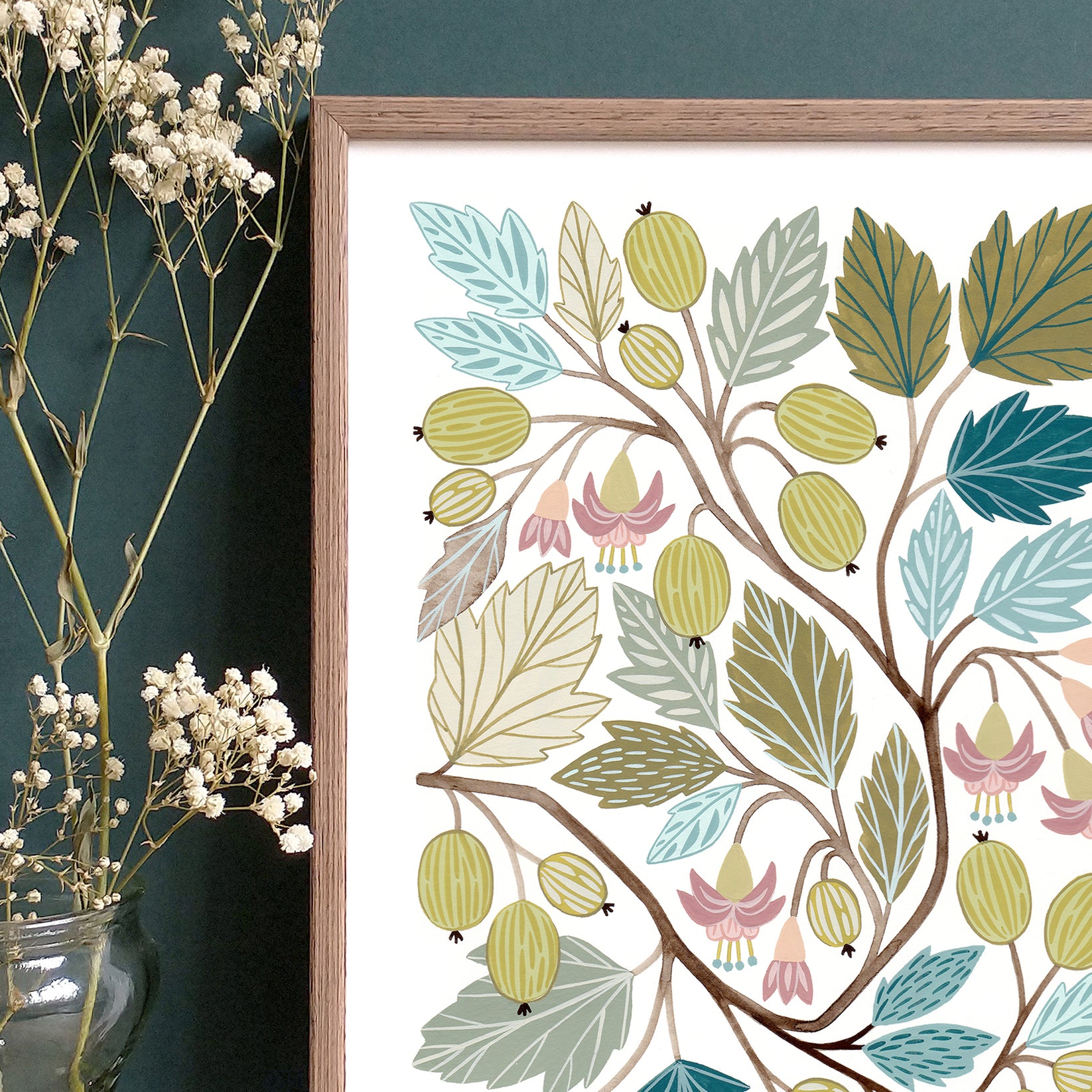 Gooseberry Art Print – Claire Tuxworth Art